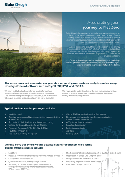 Capability Statements - Blake Clough Consulting